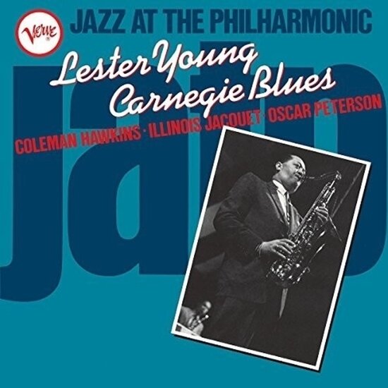 Young Lester "Виниловая пластинка Young Lester Jazz At The Philharmonic Caregie Blues"