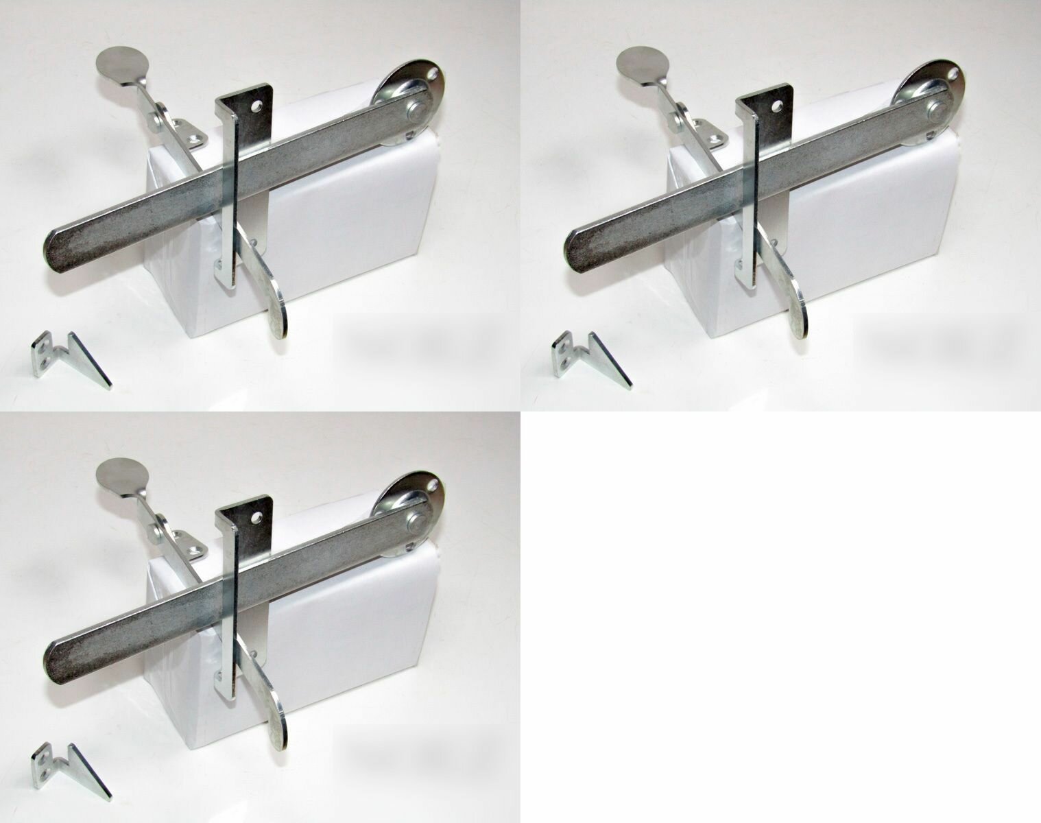 Защелка калитки ноэз ЗК-230-SL цинк (комплект 3 штуки)