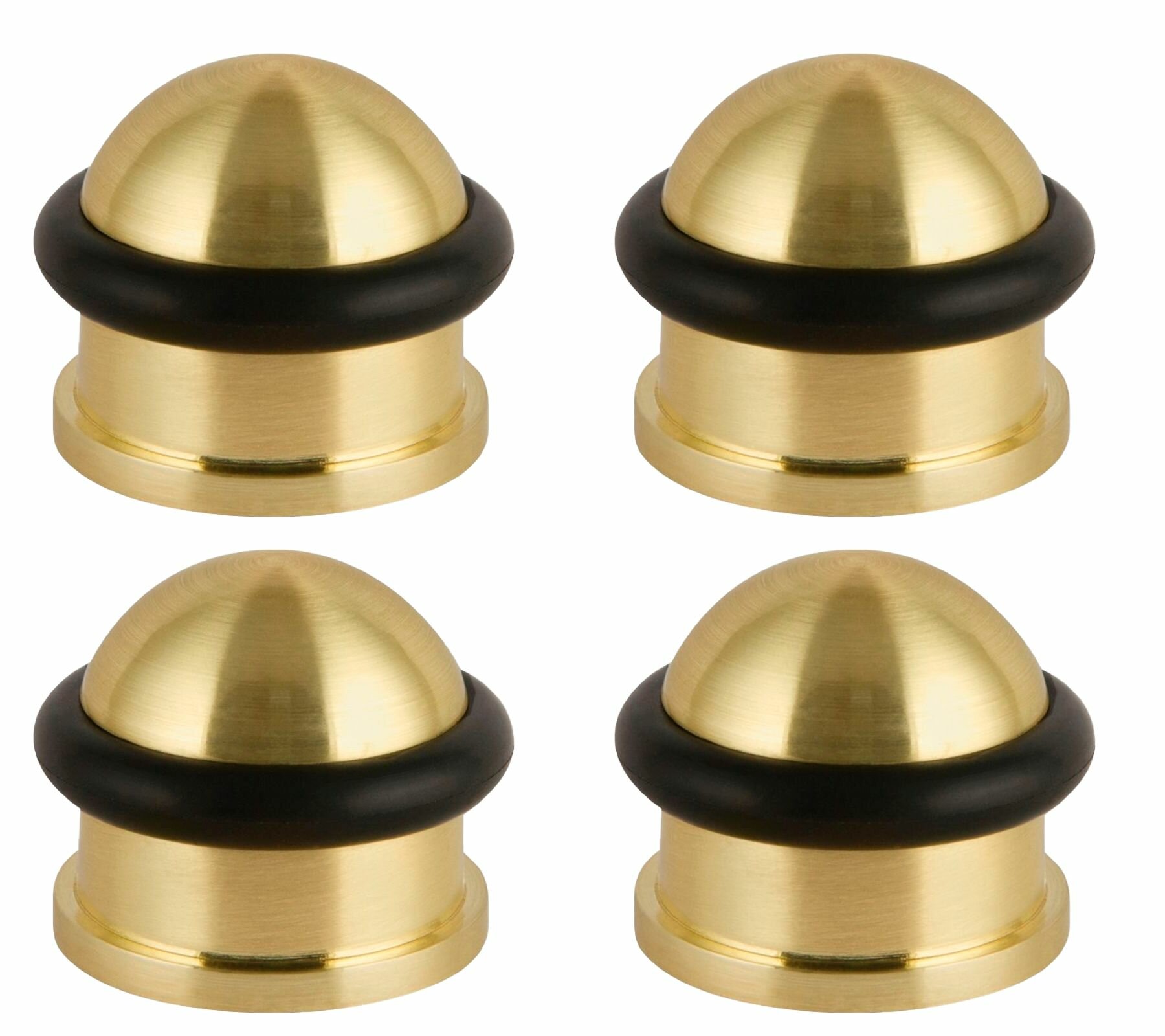 Упор дверной Punto DS PF-26 SG-4 матовое золото (комплект 4 штуки)