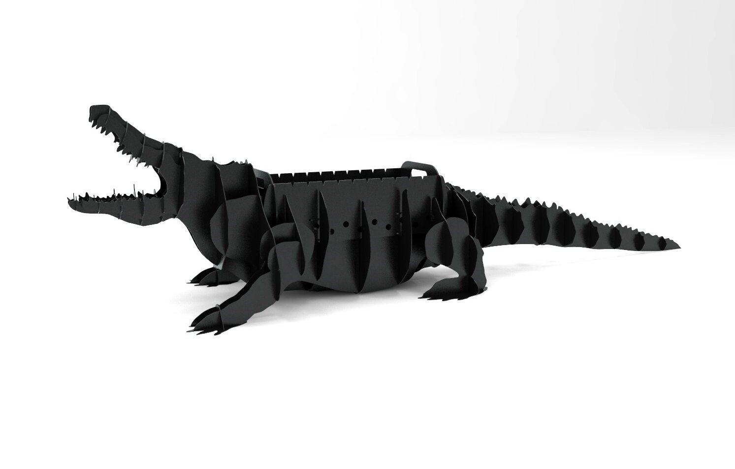 Мангал Аллигатор Крокодил