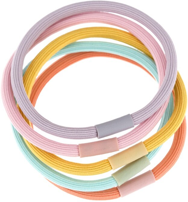 Dewal Beauty DBR3827 Резинки для волос акварель (5 шт) dewal beauty