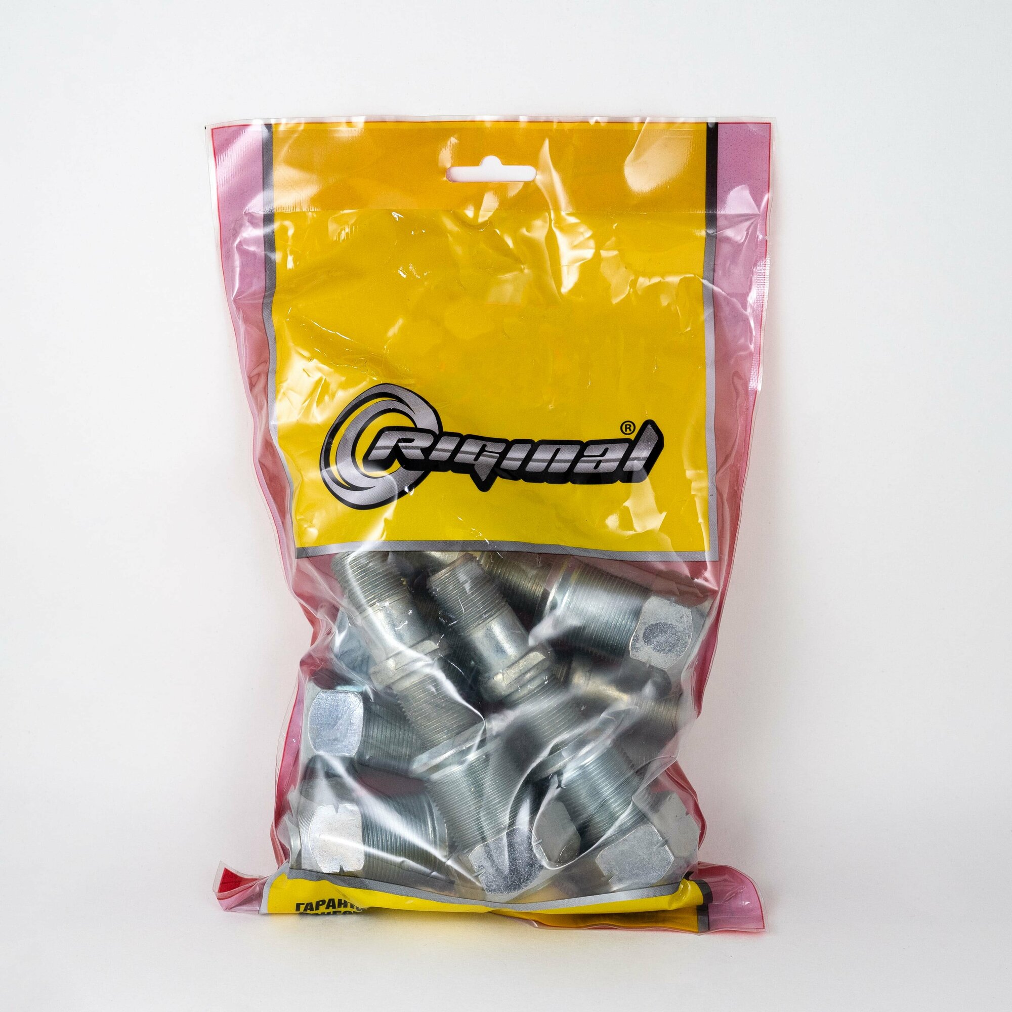 Ремкомплект задней ступицы ГАЗ 3307 левый к-т (гайка 6 шт, футорка 6 шт, шпилька 6 шт.) (Riginal)