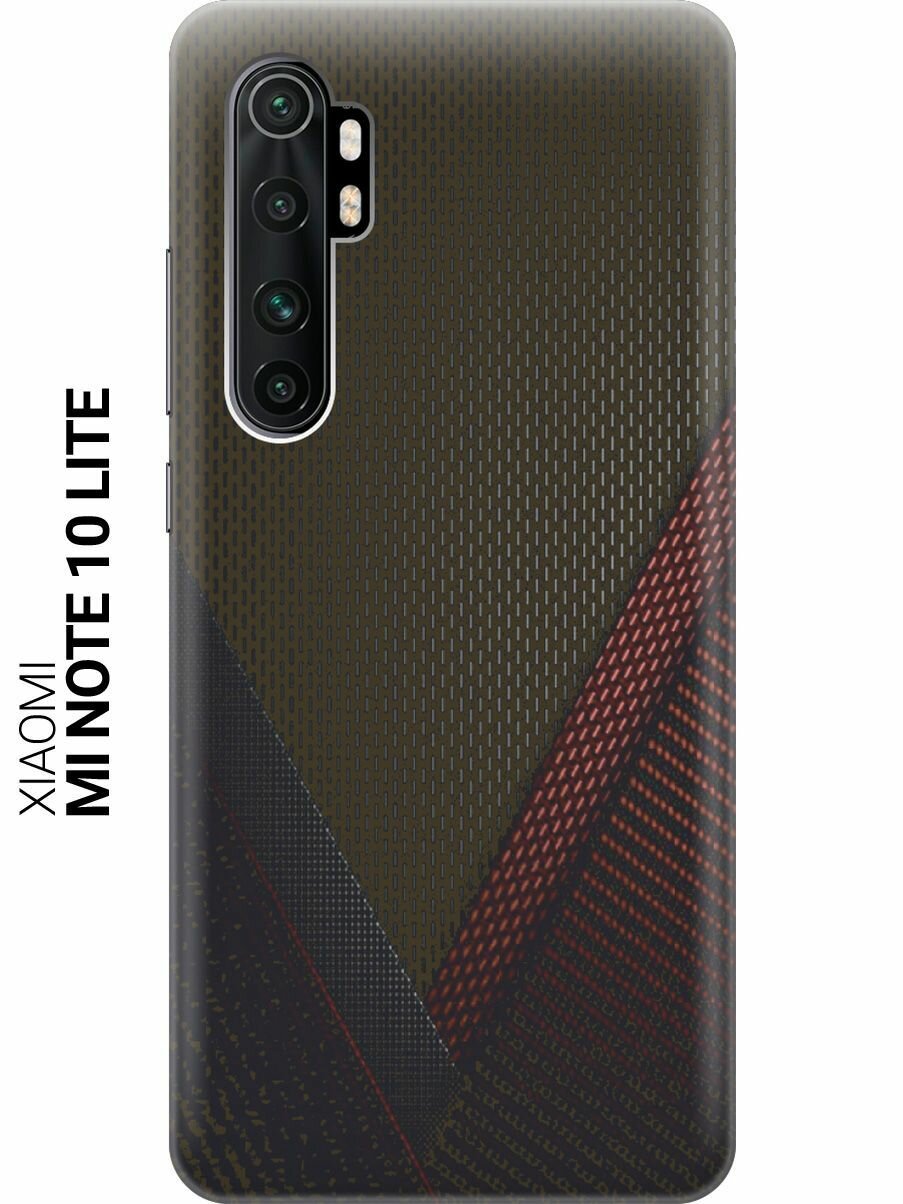 Силиконовый чехол на Xiaomi Mi Note 10 Lite, Сяоми Ми Ноут 10 Лайт с принтом "Полотна"