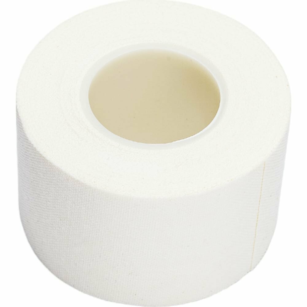 Медицинский фиксирующий лейкопластырь LEIKO в рулоне 3x500 см на тканевой основе белого цвета в картонной коробке 630268