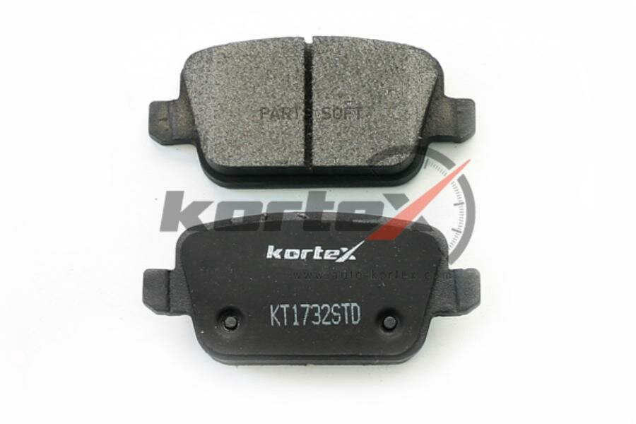 Колодки торм. FORD MONDEO IV/GALAXY/S-MAX/LANDROVER FREELANDER 07- задн. к-т KORTEX арт. KT1732STD