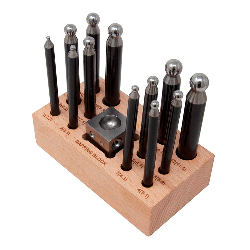 Анка куб с пунзелями набор для ювелира, создание украшений 617А