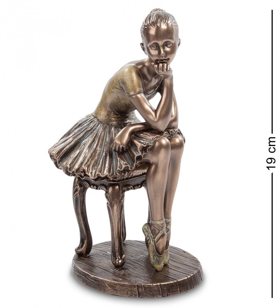 Статуэтка Veronese "Юная балерина" (bronze) WS-410