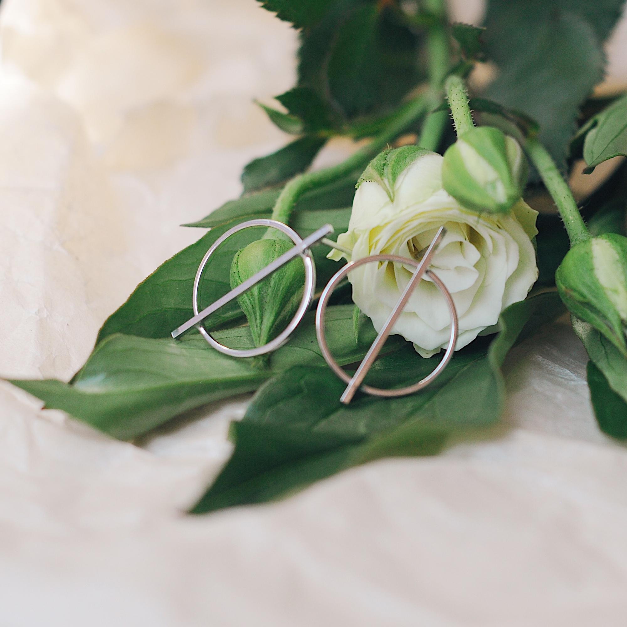 Набор серег, серебро, 925 проба