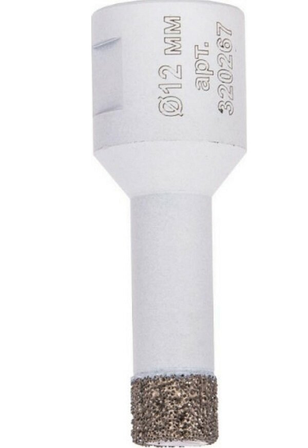 Коронка алмазная 12x35xМ14 Extra Line V-TECH (вакуумное спекание) керамика, керамогранит, гранит, мрамор 320267