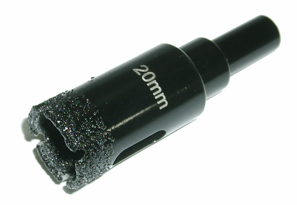 Коронка алмазная по керамограниту 20мм PROFI 31120