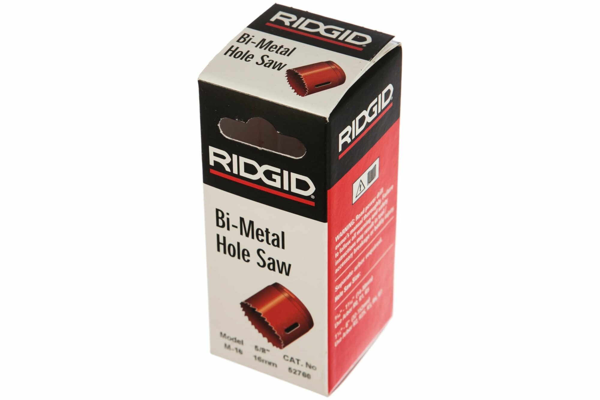 Коронка биметаллическая врезная М-16 (16 мм) RIDGID 52760