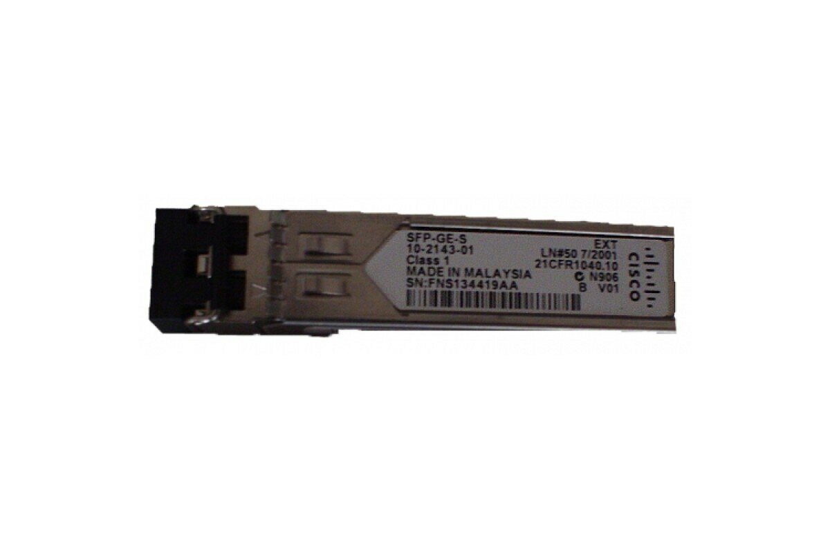 Трансивер Cisco SFP-GE-S 1000BASE-SX SFP 850nm 550 м DOM