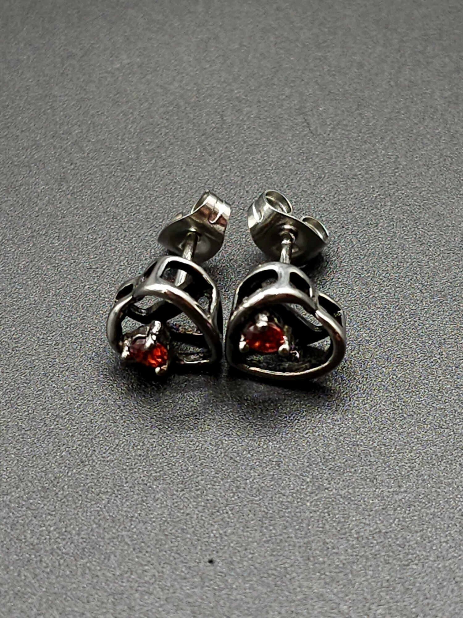 Комплект серег, фианит, металл, искусственный камень