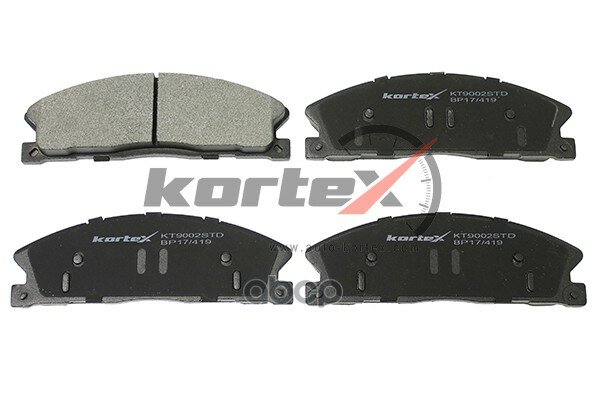 Колодки торм. FORD EXPLORER 11- перед. к-т KT9002STD KORTEX арт. KT9002STD
