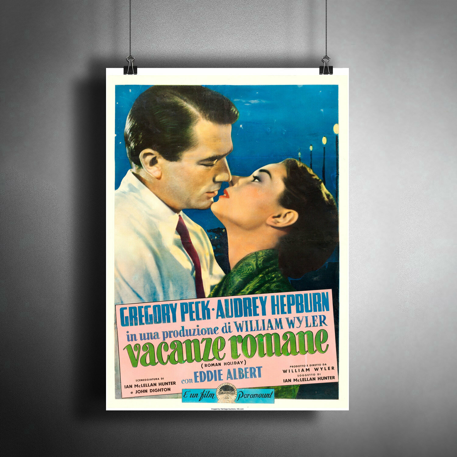 Постер для интерьера: Римские каникулы /A3 (297x420 мм)