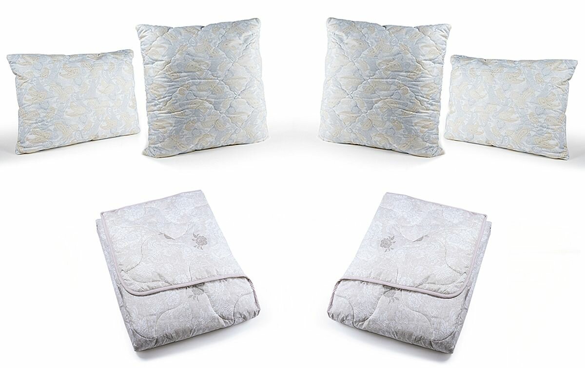 Набор для спальни Семейный 50х70 + 70х70 - ЭК - Эвкалипт-хлопок 200гр. (летнее)