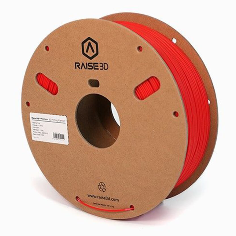 Катушка Hyper Speed PLA-пластика Raise3D - RFID 1.75 мм 1кг, красная
