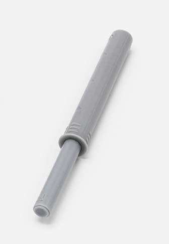 Толкатель Push-Open для петель Firmax Smartline, плечо 38мм, скрытое крепление, светло-серый, 2 шт