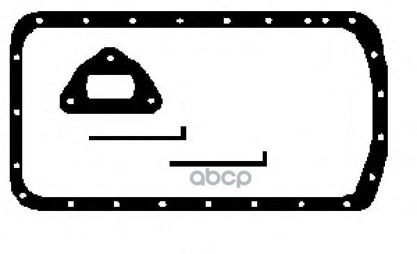 Прокладка поддона ДВС (к-т) Citroen Xantia, Peugeot 306, 309, 406 82- GLASER арт. E3052700