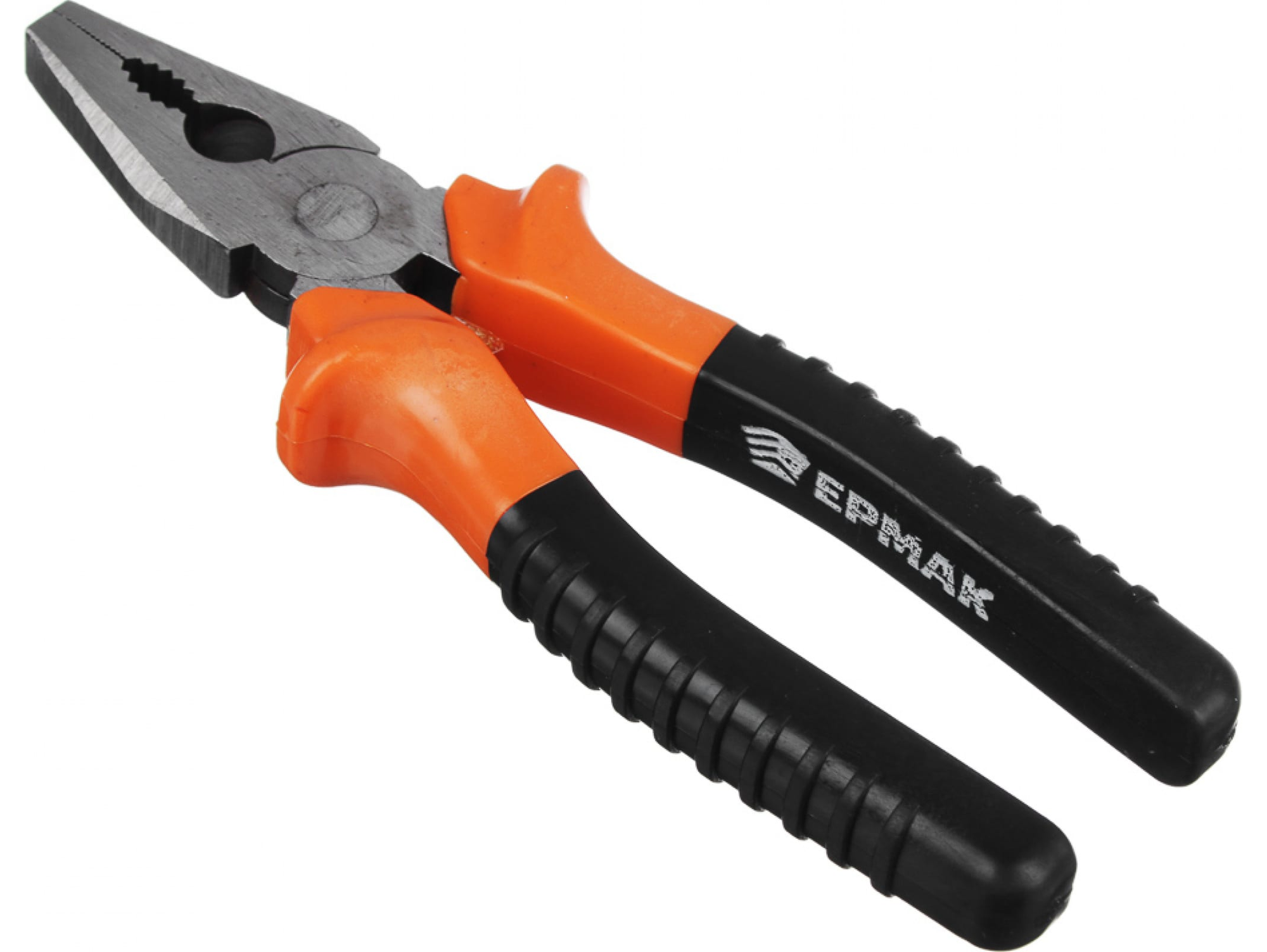 Плоскогубцы пассатижи Ермак Классик шлифованные углеродистая сталь черный 160мм