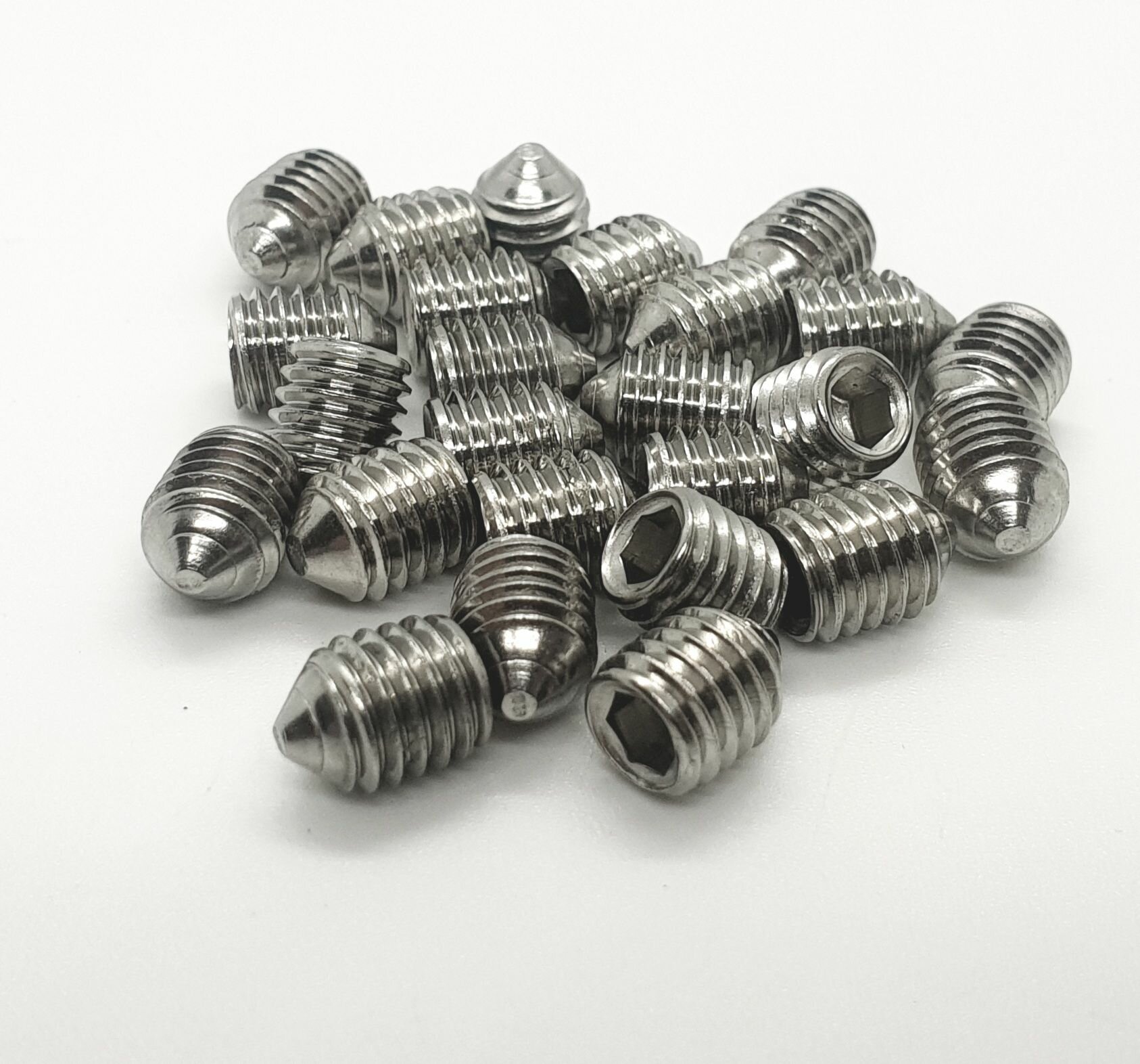 Винт DIN 914 М 8х10 А2 , установочный , 25 шт.