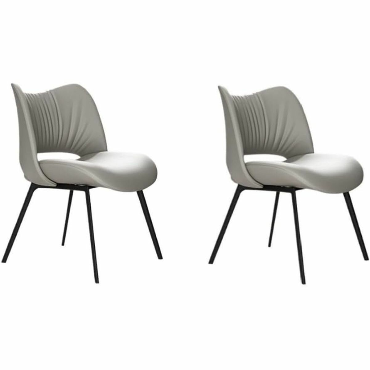 2 обеденных стула из натуральной кожи премиум-класса