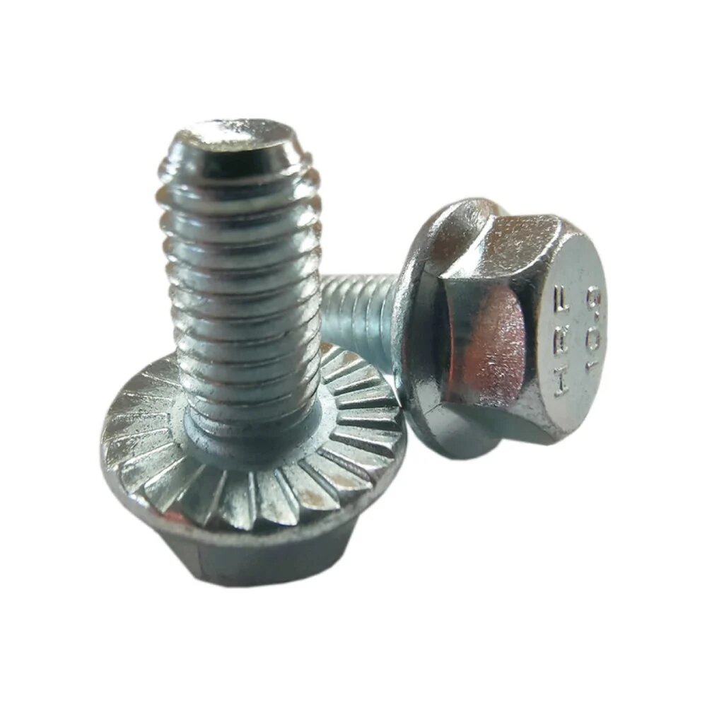 Море-Метизов Болт DIN 6921 класс прочности 10.9 цинк с нас М6x20 мм, 50 шт. BOLT6921М620СN50М