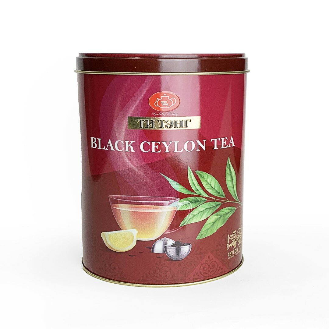 Чай чёрный ТМ "Ти Тэнг" - Элит, в жестяной банке, Шри-Ланка, 200 гр.