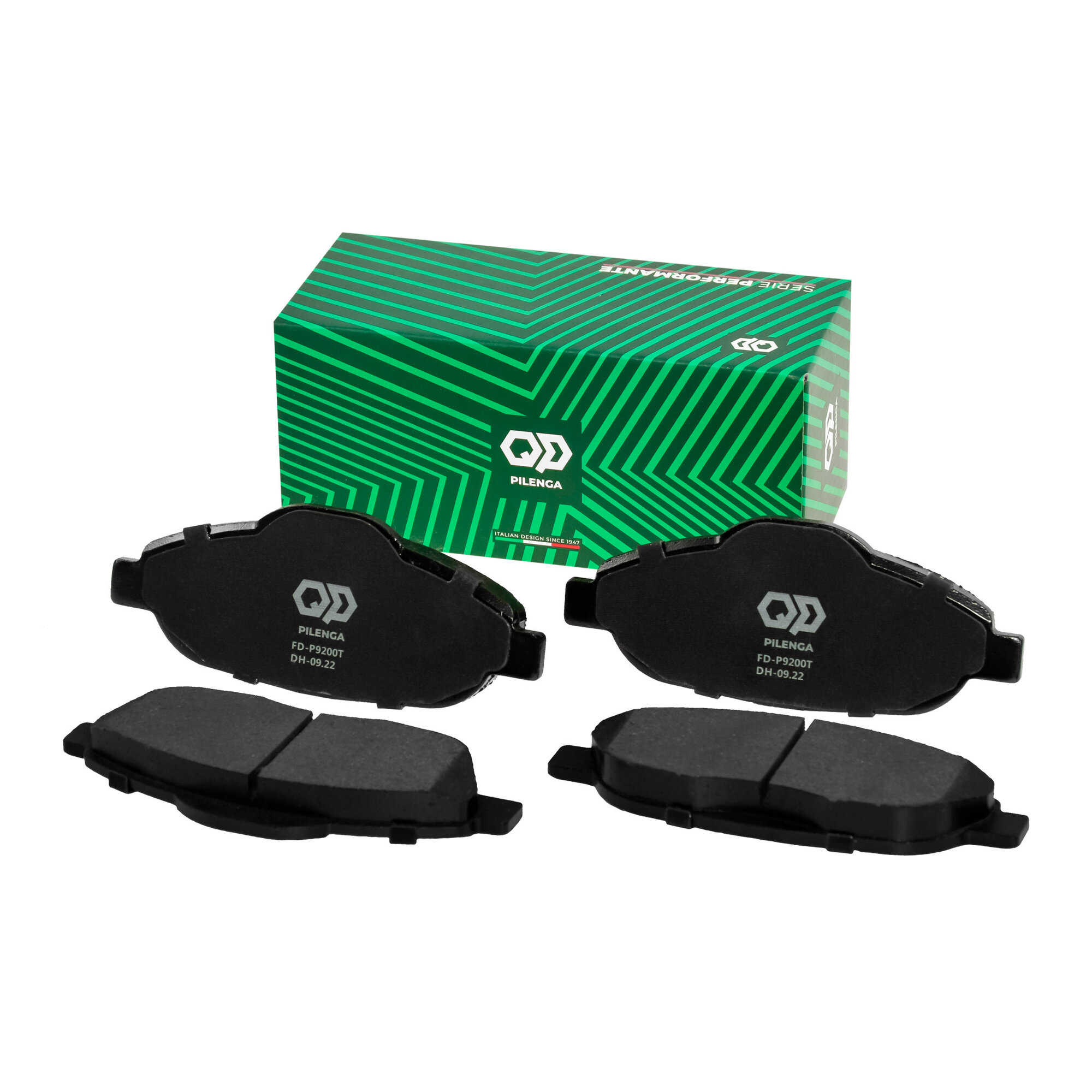 Колодка тормозная PEUGEOT 308;3008 диск. усил. (Pilenga) (4шт.)