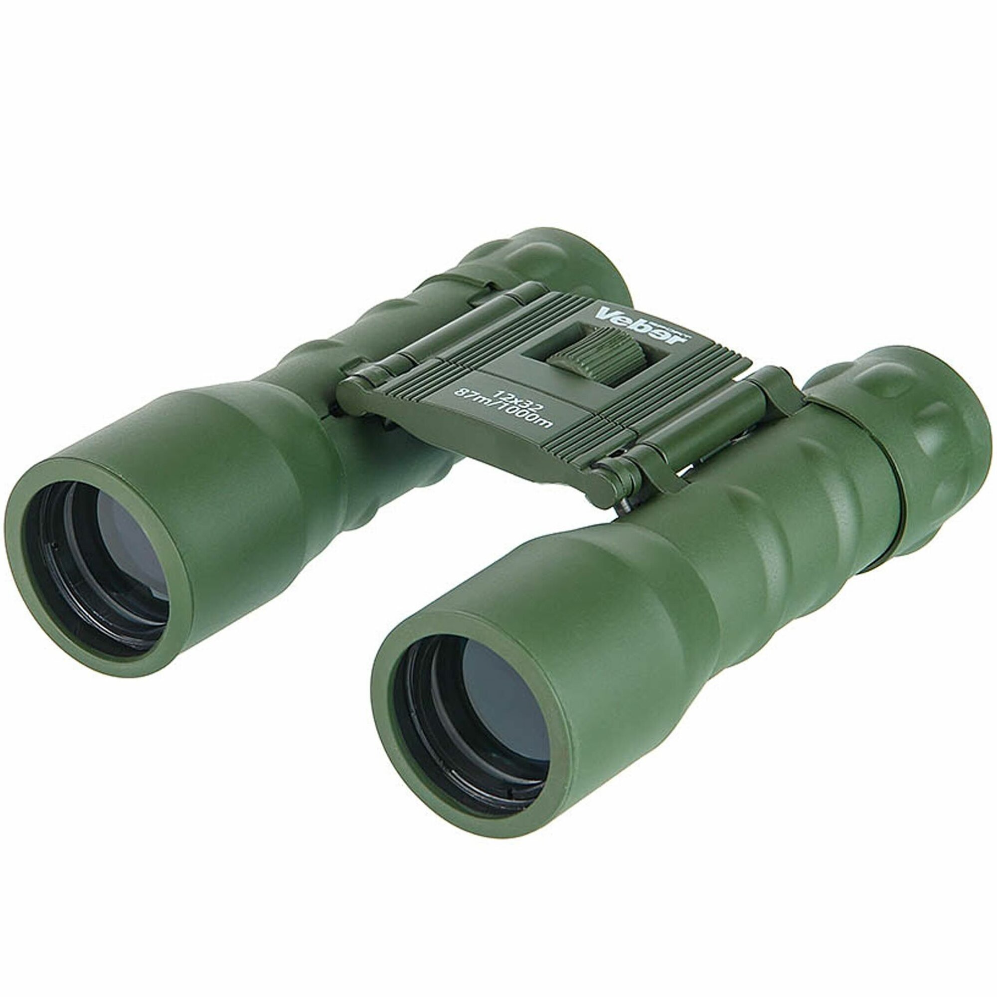 Бинокль Veber Sport БН 12х32 камуфлированный, призмы Roof, влагозащищенный, металлический обрезиненный корпус