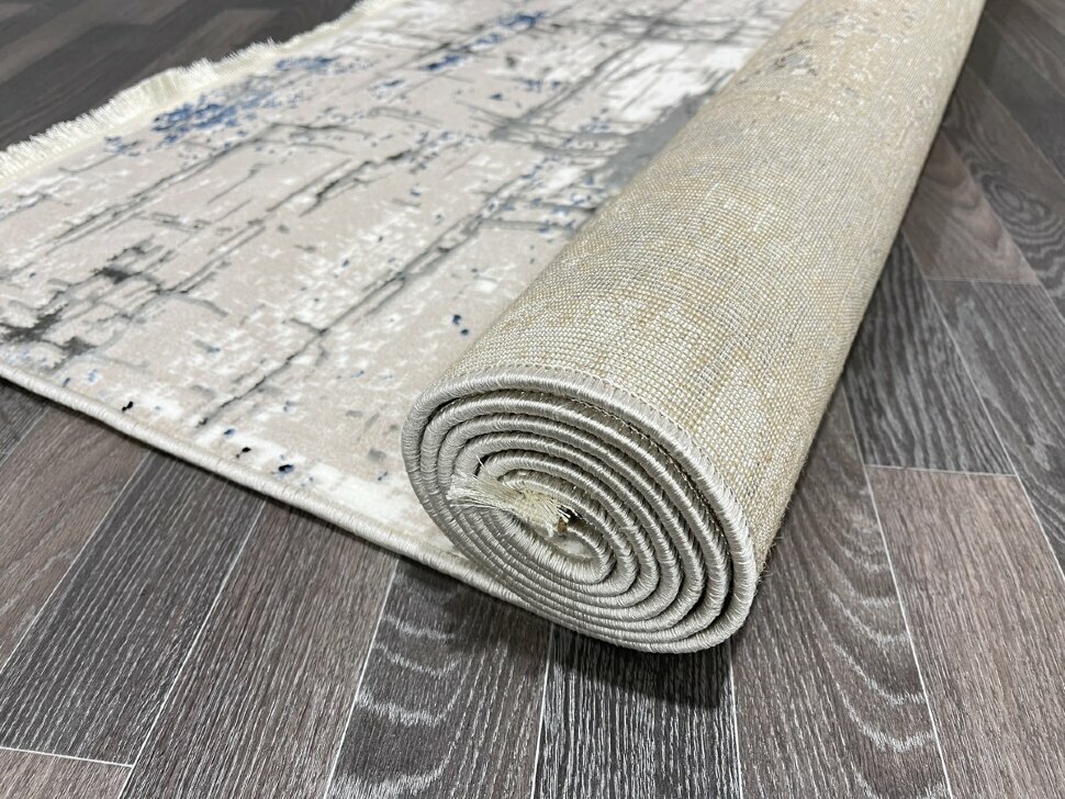 Ковер, Прямой, Бежевый, Серый, Синий, Современный, на пол, в гостиную, спальню, в ассортименте (100 см. на 200 см.)