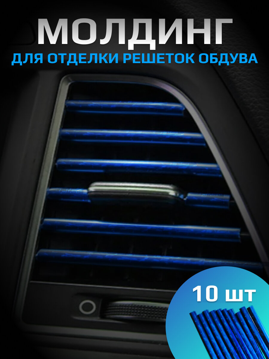 Декоративные накладки воздуховода салона