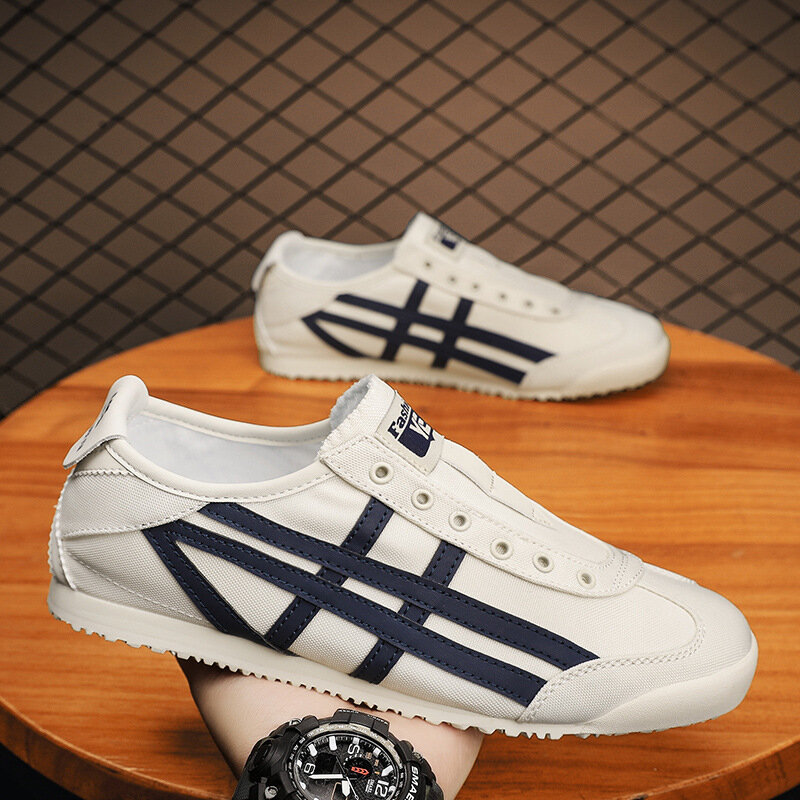 2025 Летняя мужская обувь Forrest Gump Shoes Мужская повседневная спортивная обувь Холщовая дышащая классическая обувь с низким верхом Мужская модная обувь