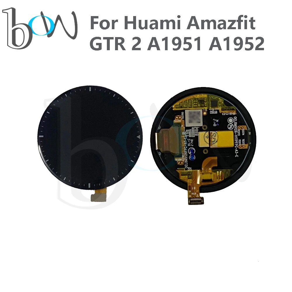 Для Huami Amazfit GTR 2 A1951 A1952 ЖК-дисплей, дигитайзер сенсорного экрана, стеклянная панель, датчик, полная сборка для Amazfit GTR2 LCD