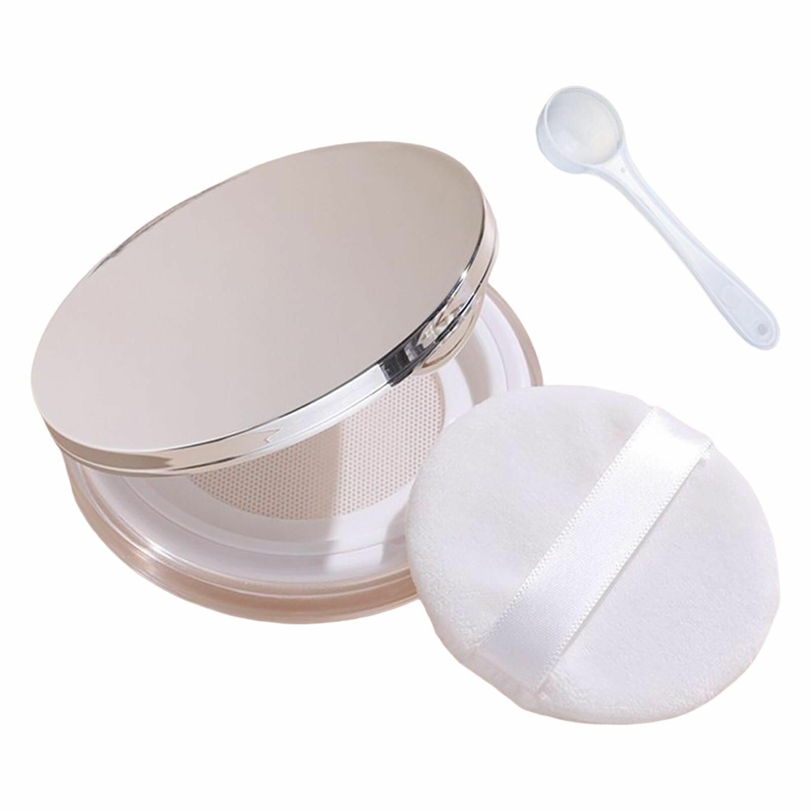 Компактные контейнеры для рассыпчатой пудры многоразового использования Путешествовать