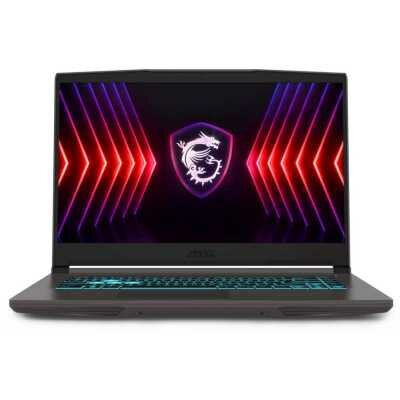 Ноутбук Thin 15 B13UDX-3071AU Intel Core i5 13420H, 2.1 GHz - 4.6 GHz, 16384 Mb, 15.6" Full HD 1920x1080, 512 Gb SSD, nVidia GeForce RTX 3050 4096 Mb, Windows 11 Home, серый, 1.86 кг, 9S7-16R831-3071