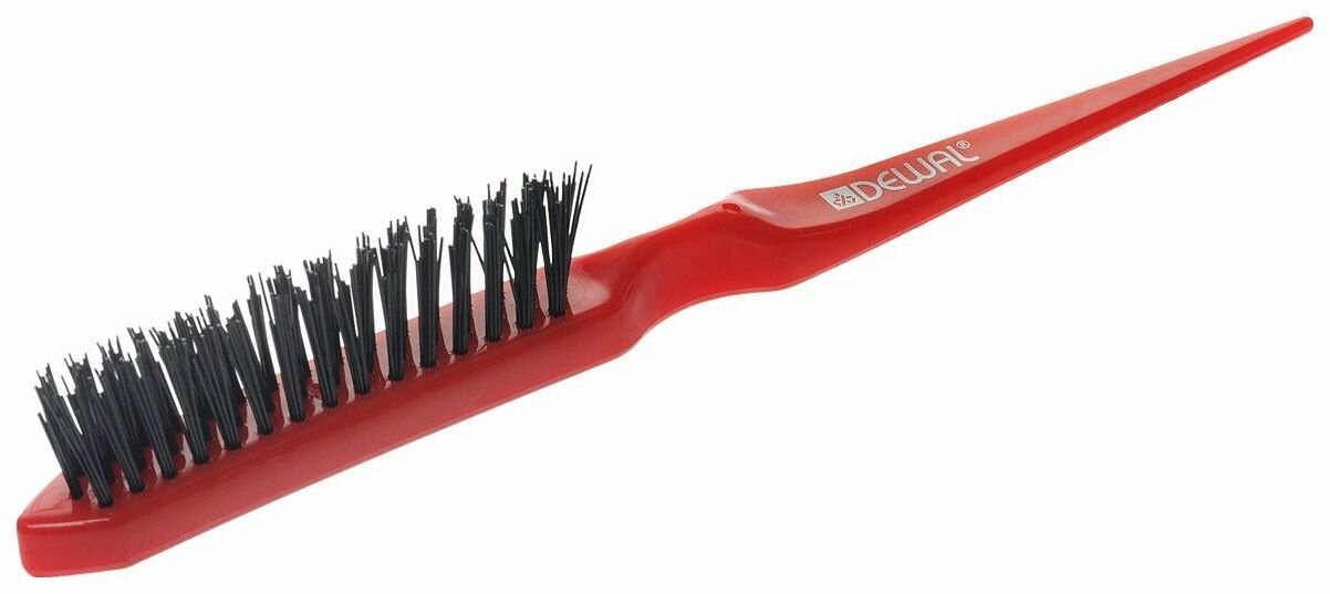 Расчёска для укладки Dewal BR6935 3-х рядная, с искусственной щетиной