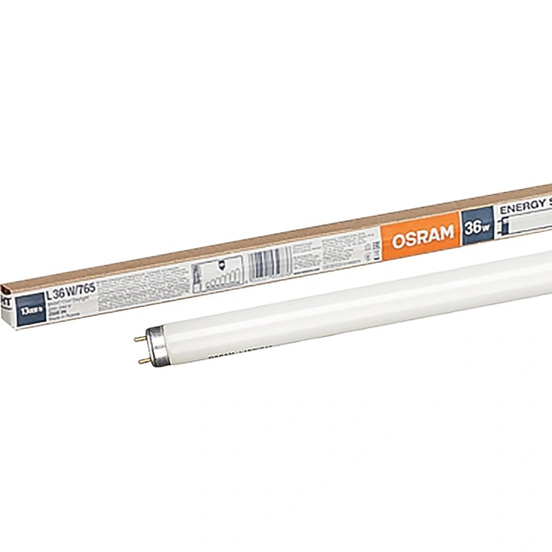 Лампа люминесцентная Osram L 36W/765 G13 6400К хол. дневн. 25шт/уп