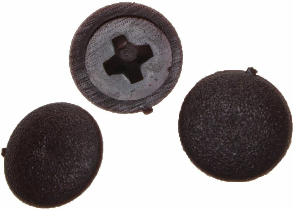 Декоративные заглушки ЗУБР, шлиц №2, цвет кр-дерево, 40 штук, для шурупов 4-308156-5