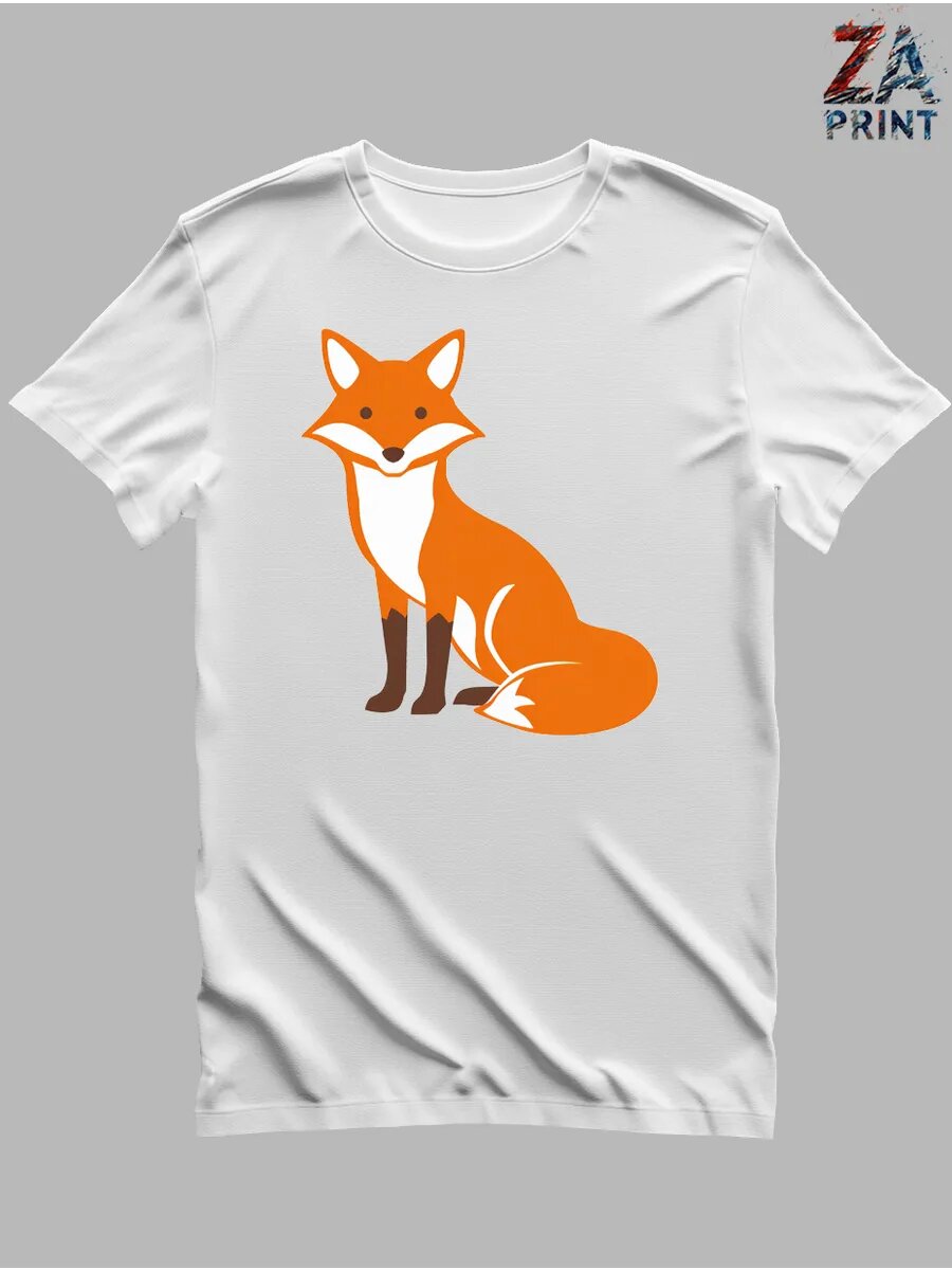 Футболка лиса