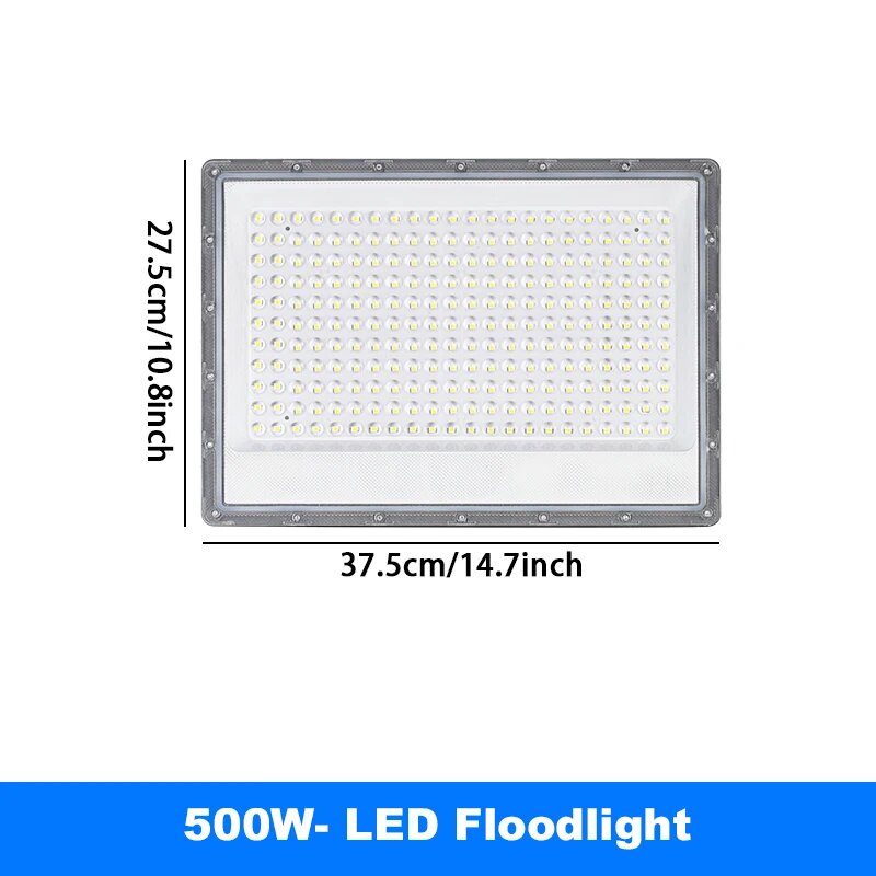 500W LED Прожектор, No sensor