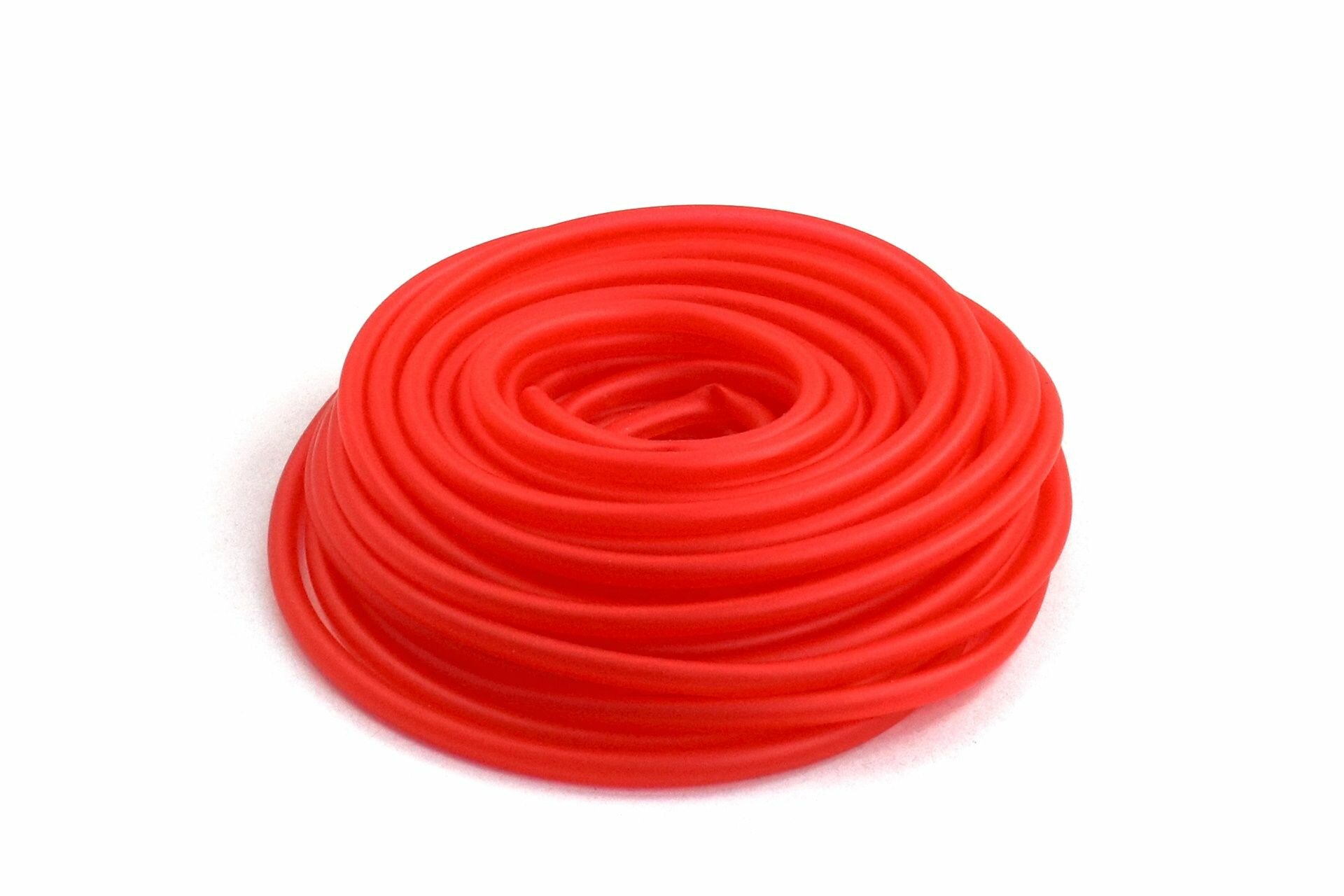 Бензошланг силикон 7*10мм (1м) красный