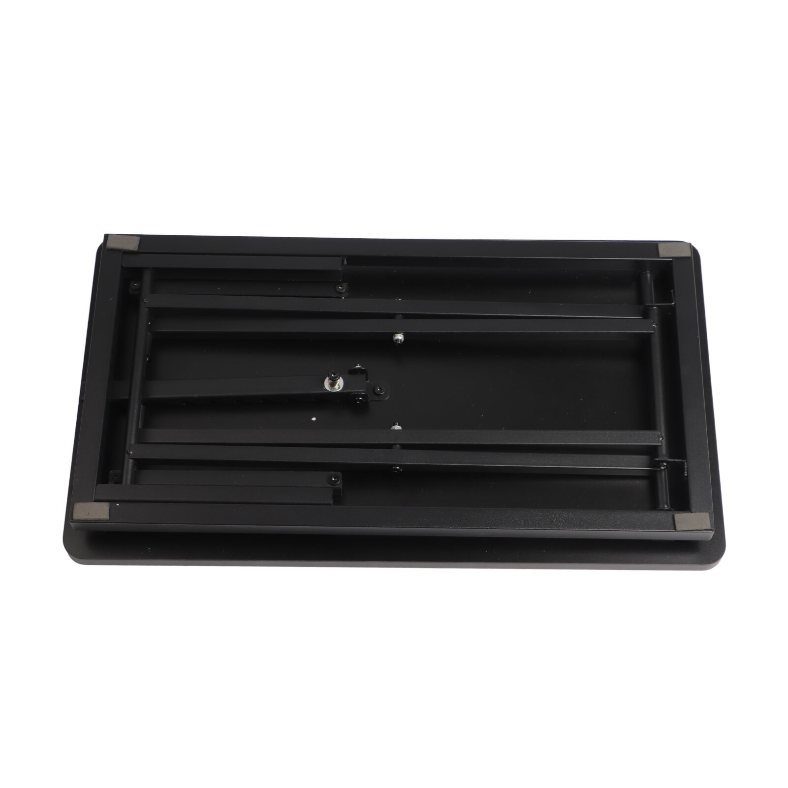 Стоящий компьютерный подъемный стол, 7 передач, складной стол для ноутбука, подъемная рама, мобильный рабочий стол, черный