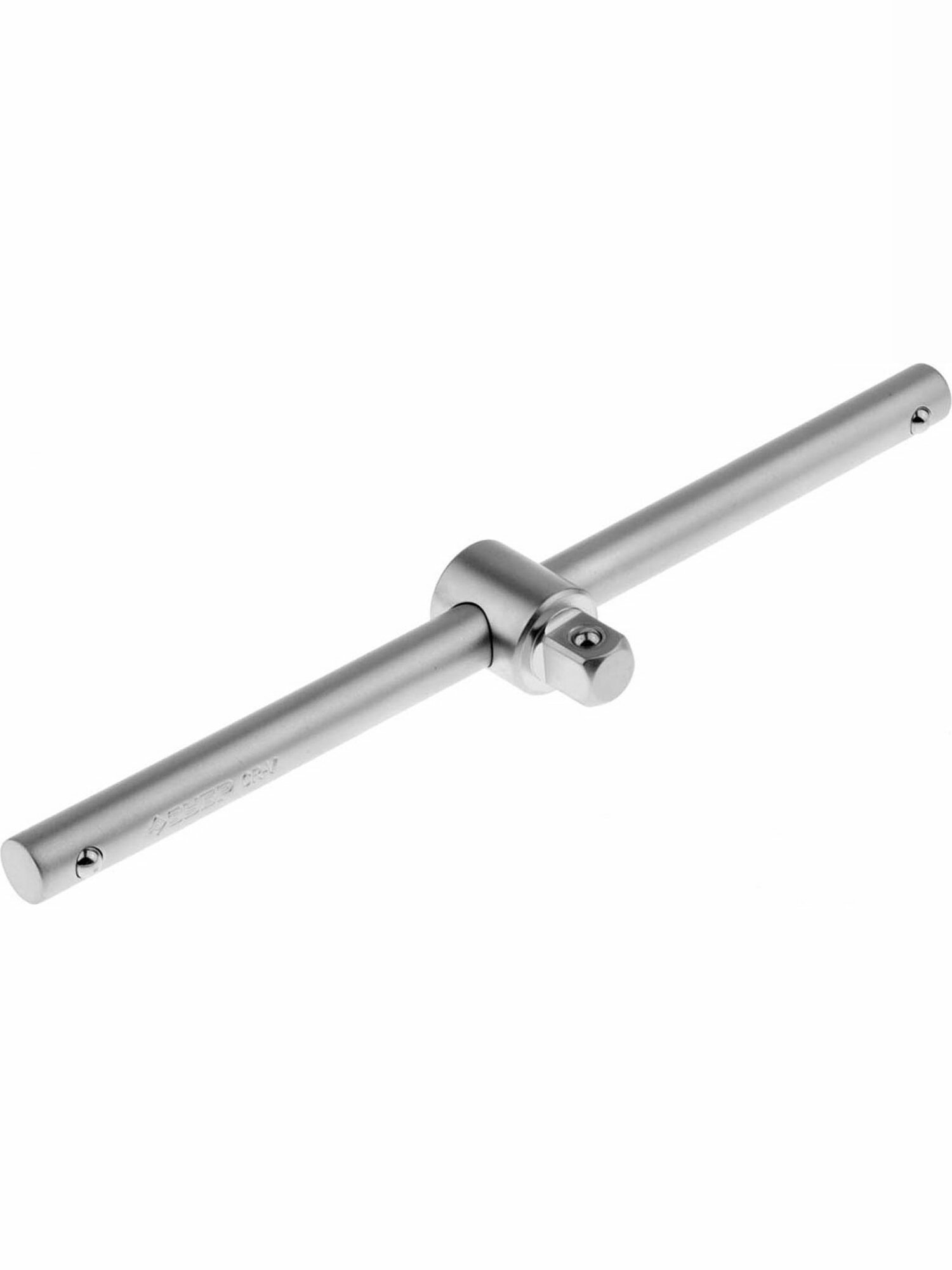 ЗУБР 1/2", 250 мм, Cr-V сталь, хромированный, вороток Т-образный мастер 27738-1/2