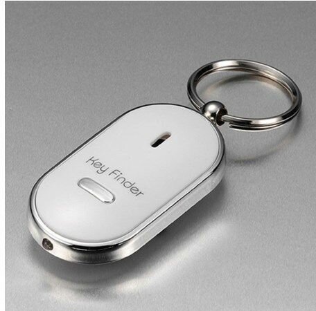 Брелок с подсветкой отзывающийся на свист / Брелок для поиска ключей, издает звуковой сигнал / Реагирует на свист