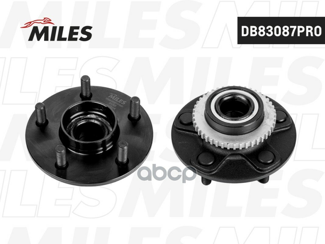 Ступица с подшипником задняя c +ABS NISSAN MAXIMA III-IV A32/A33 95-06. Miles арт. db83087pro