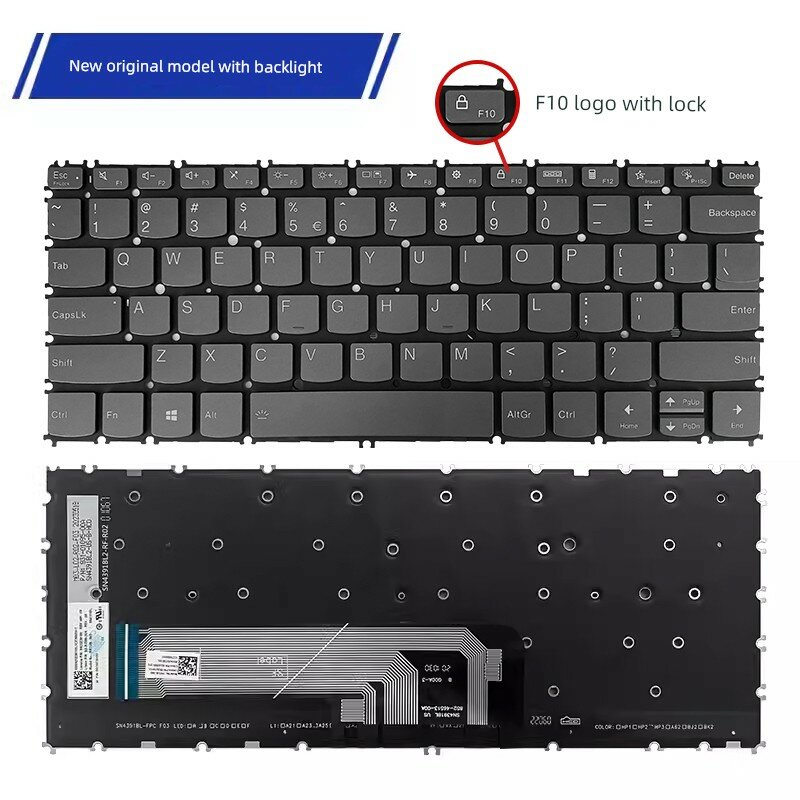 Подходит для клавиатуры ThinkBook Lenovo 13S G2 ITL ARE G3 ACN Zhaoyang K3-ITL/ACN/ITG Совершенно новый, оригинальный