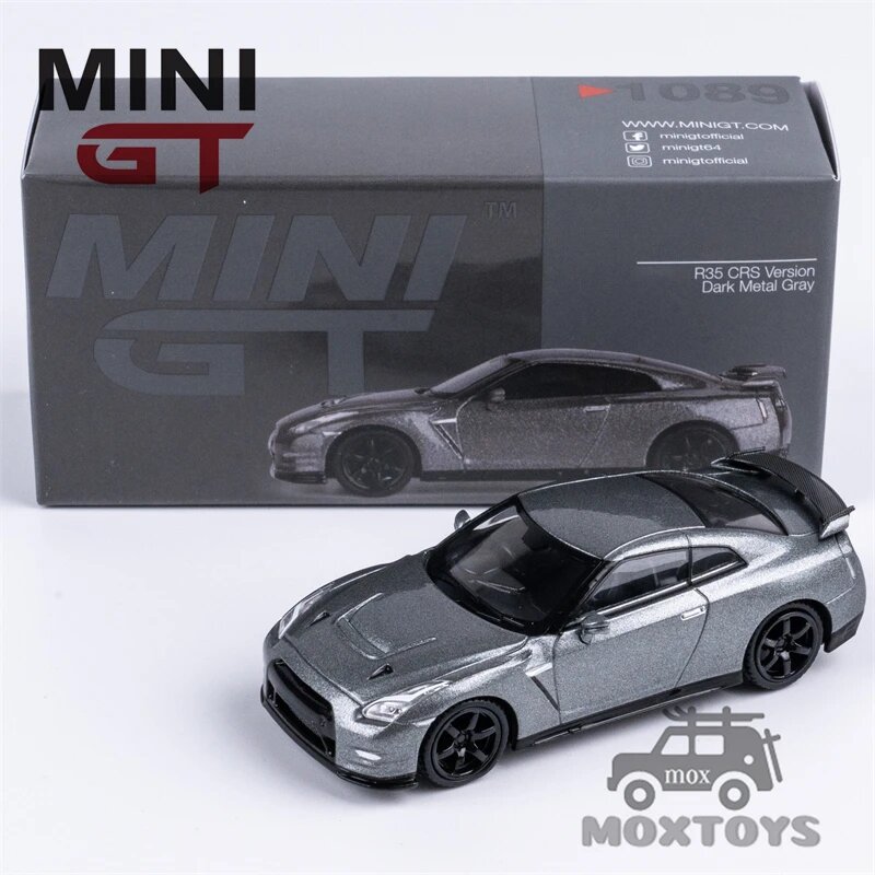 MINI GT 1:64 Nissan R35 CRS Серый, 1089
