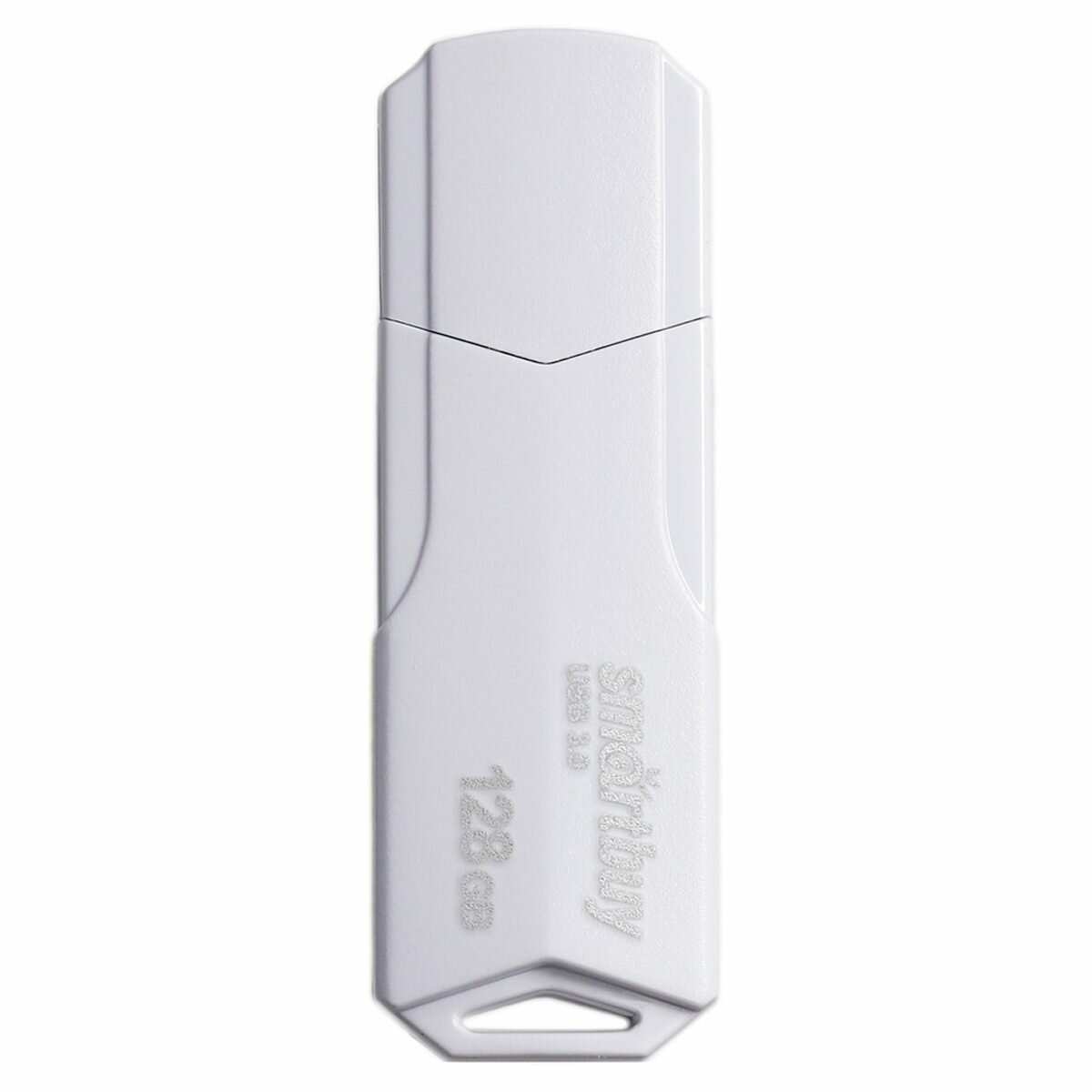 Флеш-память USB SmartBuy Clue 128Gb, USB 3.0 Flash Drive, белый (SB128GBCLU-W3)