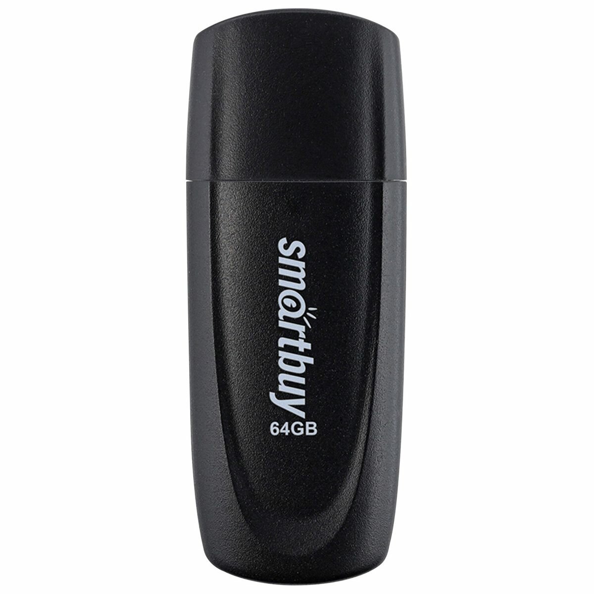 Флеш-память USB 64Gb SmartBuy Scout, USB 2.0, черный, SB064GB2SCK (SB064GB2SCK)